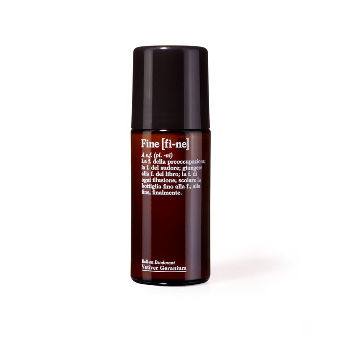 Fine Deodorant Vetiver Geranium Roll-On – Blanda Beauty