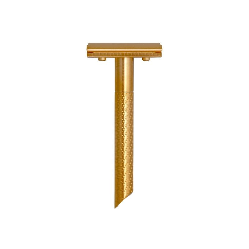 Rasierhobel Zoé New Edition Gold Matt – Blanda Beauty