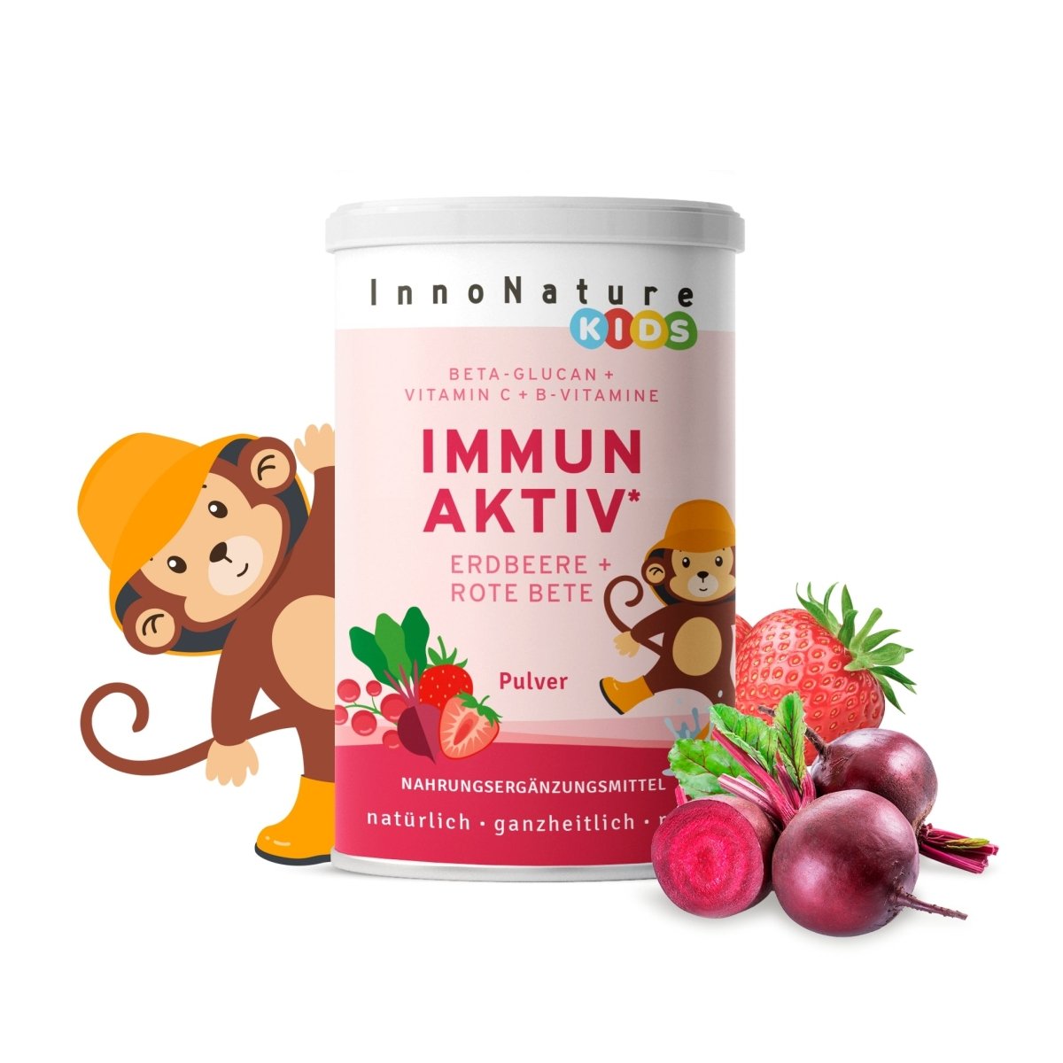 Innonature Immun Aktiv Kids Pulver – Blanda Beauty